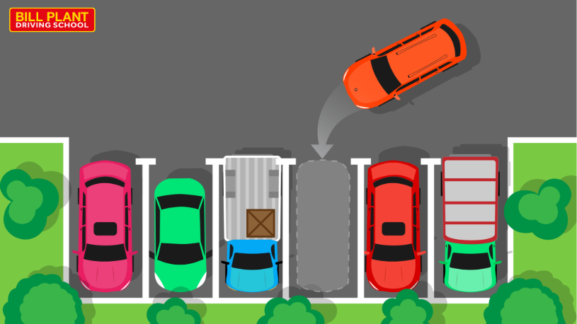 How to Bay Park: Forward & Reverse Bay Parking | Bill Plant Driving School